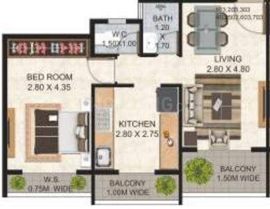 Buildcon Royal Palm Building 1 And Building 3 in Vasind, Thane - Price ...