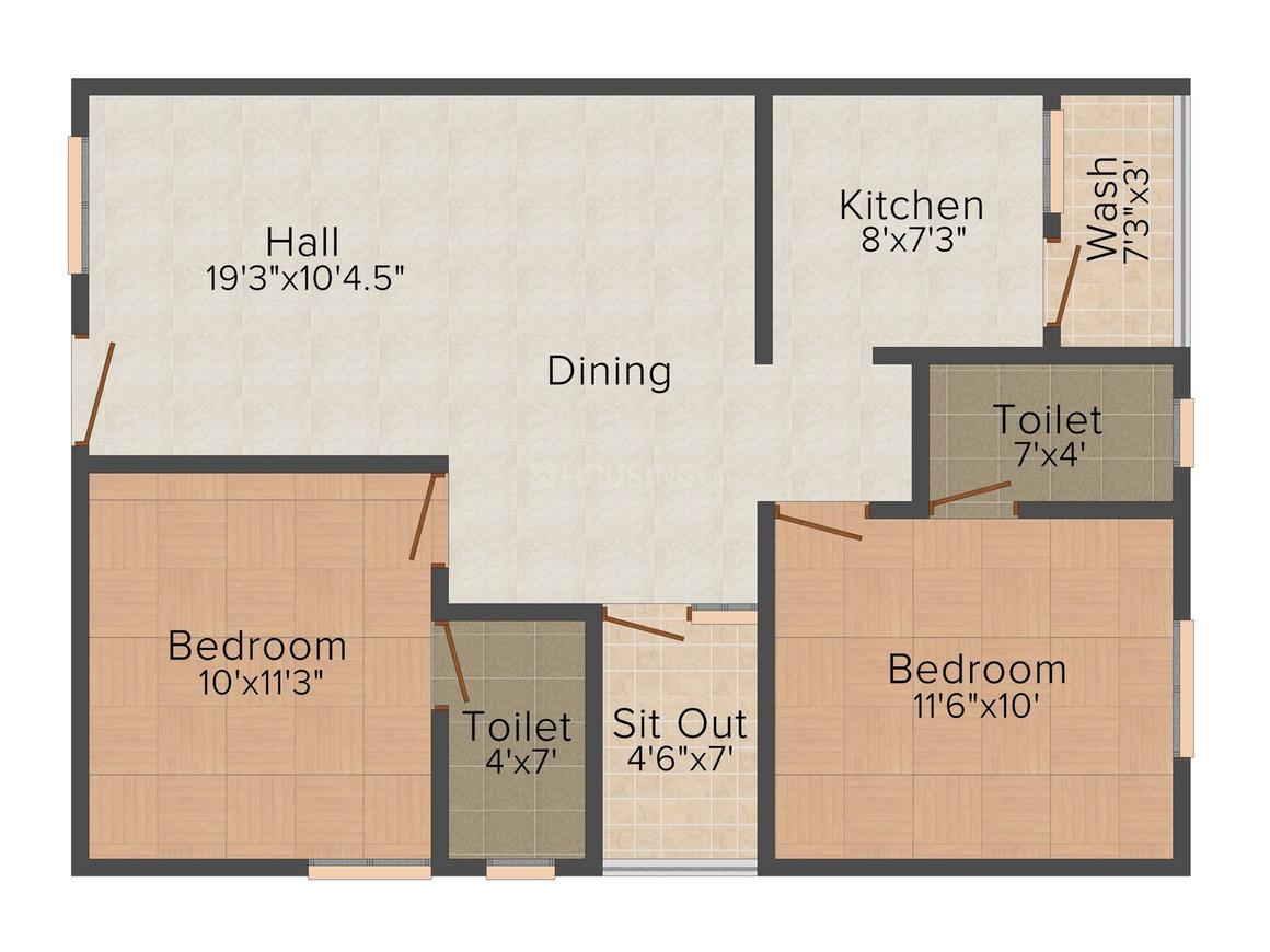 Nestcon Orchid in Bowenpally, Secunderabad - Price, Reviews & Floor Plan