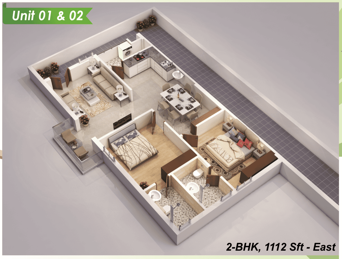 Bhoomi Vartika Floor Plan Shamirpet, Hyderabad
