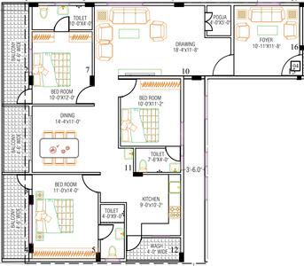 Devi Shri Sai Sadan Floor Plan Dasarahalli, Bengaluru