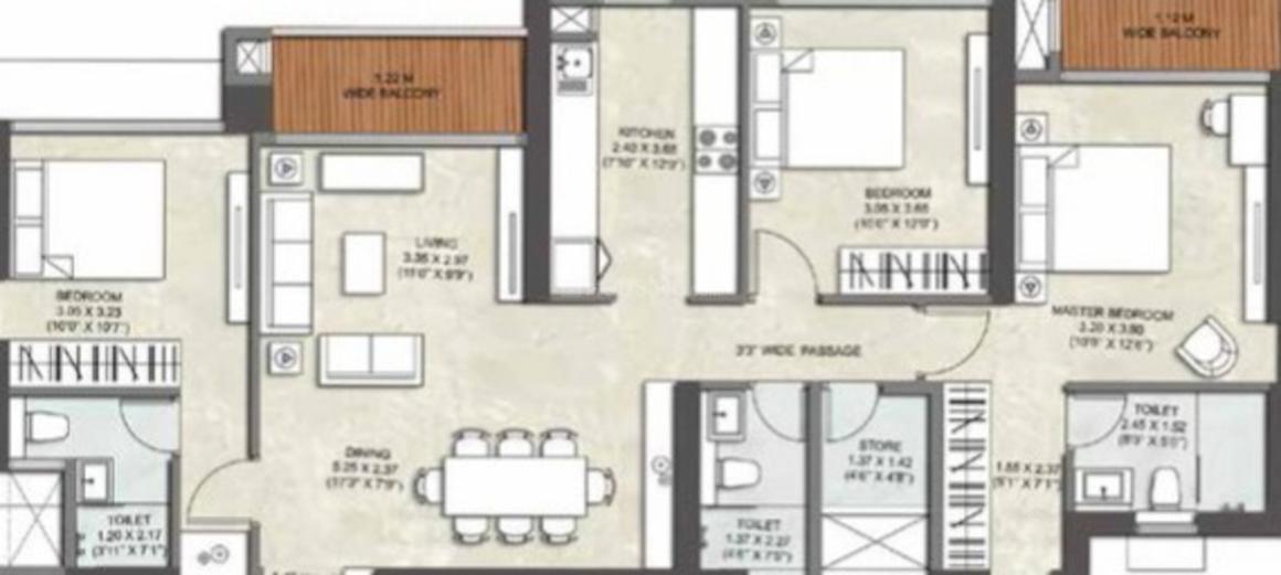 Kalpataru Immensa G in Thane West, Thane - Price, Reviews & Floor Plan