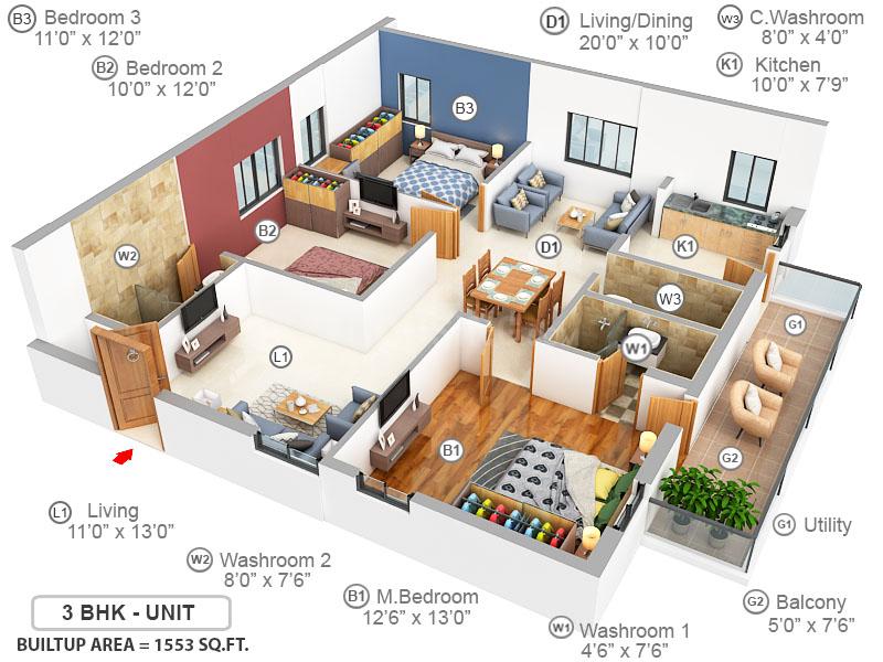Aakriti Miro in Nallagandla - Price, Reviews & Floor Plan