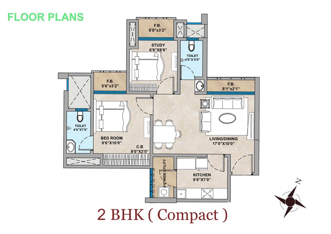 Bharat Ecovistas in Shilphata, Navi Mumbai - Price, Reviews & Floor Plan