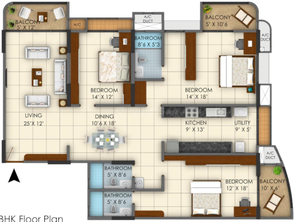 Vinit S Amin Shipal in Brahmagiri, Udupi - Price, Reviews & Floor Plan