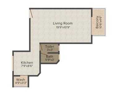 Dharma Bhakti Residency Floor Plan Olpad, Surat