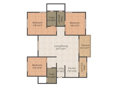 Kumar Corp Princetown Royal B1 B3 B5 B6 in Mohammed Wadi, Pune - Price ...