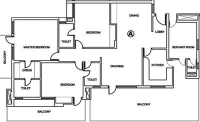 Ansal Florence Heights Floor Plan , Kochi