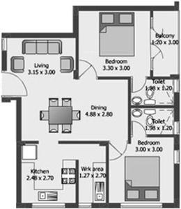 Platinum Crown in Kaloor, Ernakulam - Price, Reviews & Floor Plan
