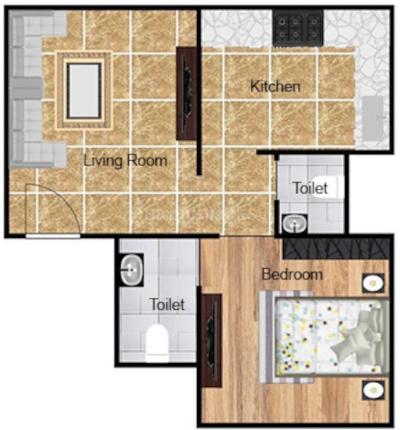 Rohan Lifescapes Ambar Floor Plan Lower Parel, Mumbai
