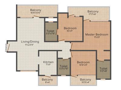 A K Janki Garden Apartment Location Map Hinoo, Ranchi