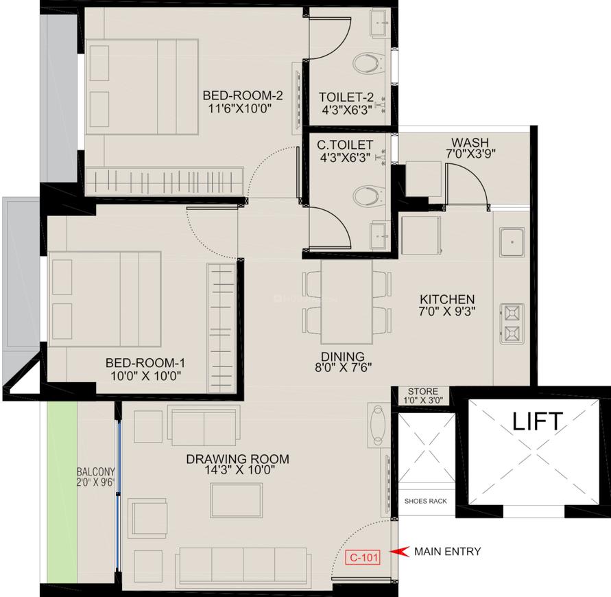 Sheladia Eris in Shela, Ahmedabad - Price, Reviews & Floor Plan