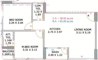 Sudarshan Marvel Heights Location Map Mota Varachha, Surat