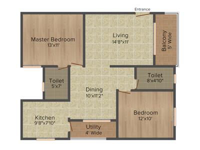 SLV Garuda Palace Floor Plan Chokkanahalli, Bengaluru