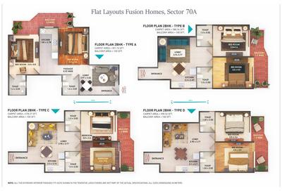Pyramid Fusion Homes in Sector 70A, Golf Course Extension Road - Price ...