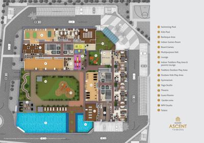 Amanora Ascent Towers 48 And 49 in Hadapsar, Pune - Price, Reviews & Floor Plan
