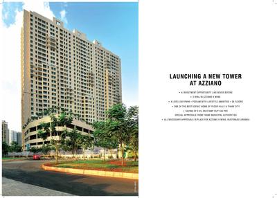 Rustomjee Urbania Azziano in Thane West, Thane - Price, Reviews & Floor ...