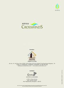 Aryav Crosswinds Brochure Horamavu, Bangalore