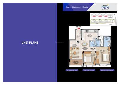 Brigade Gem in Sarjapur Road, Bangalore - Price, Reviews & Floor Plan