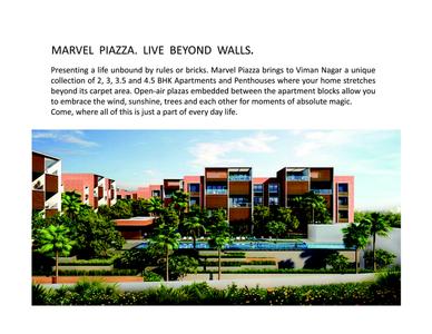 Marvel Piazza Phase 01 in Viman Nagar, Pune - Price, Reviews & Floor Plan