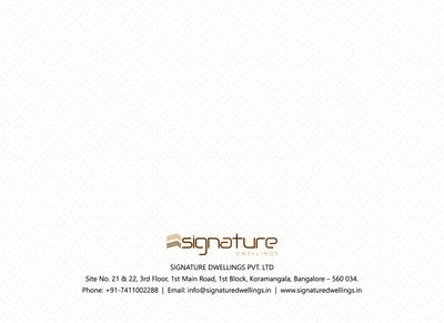 Signature Splendor in Chandapura, Bangalore - Price, Reviews & Floor Plan