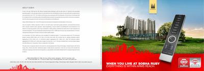 Sobha Ruby Platinum Brochure Nagasandra, Bangalore