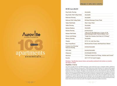 HCBS Auroville in Sector 103, Gurgaon - Price, Reviews & Floor Plan