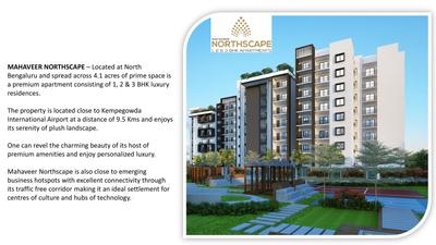 Mahaveer Northscape in New Airport Road , Bangalore - Price, Reviews & Floor Plan